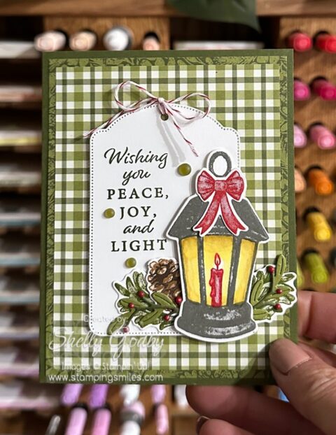 Light Up the Holidays: DIY Lantern Christmas Card Tutorial